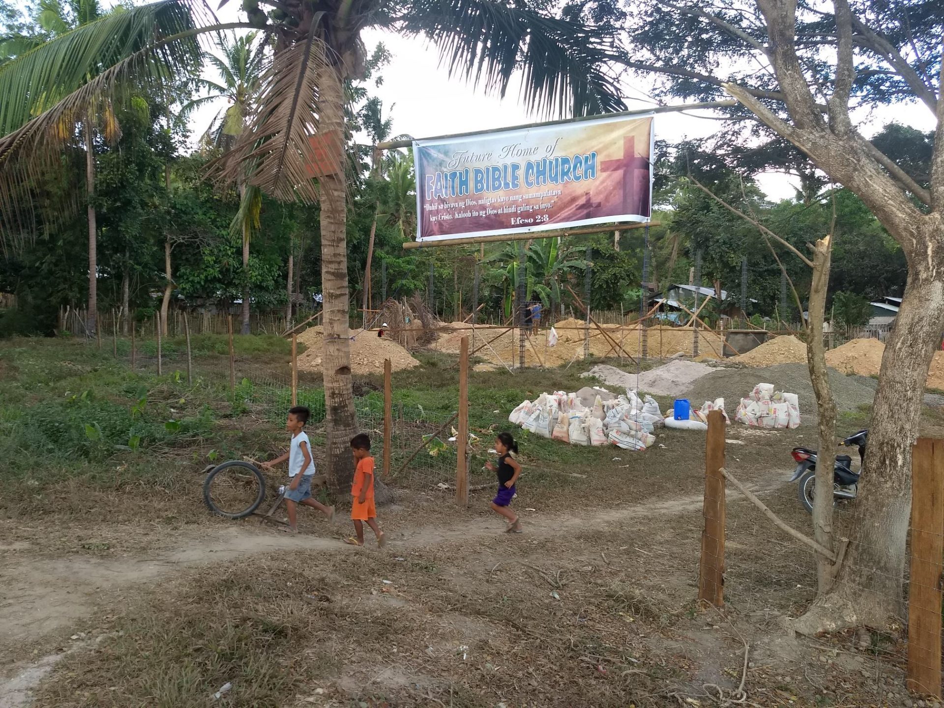 Building a Firm Foundation…Construction underway of the building of ...