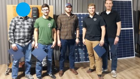 OFF GRID TECH’S Tech Specialist Class has come to a close for the year. | Ernest and Tina Jones